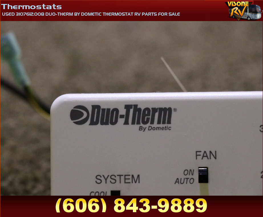 RV Interiors USED 3107612.008 DUO-THERM BY DOMETIC THERMOSTAT RV PARTS ...